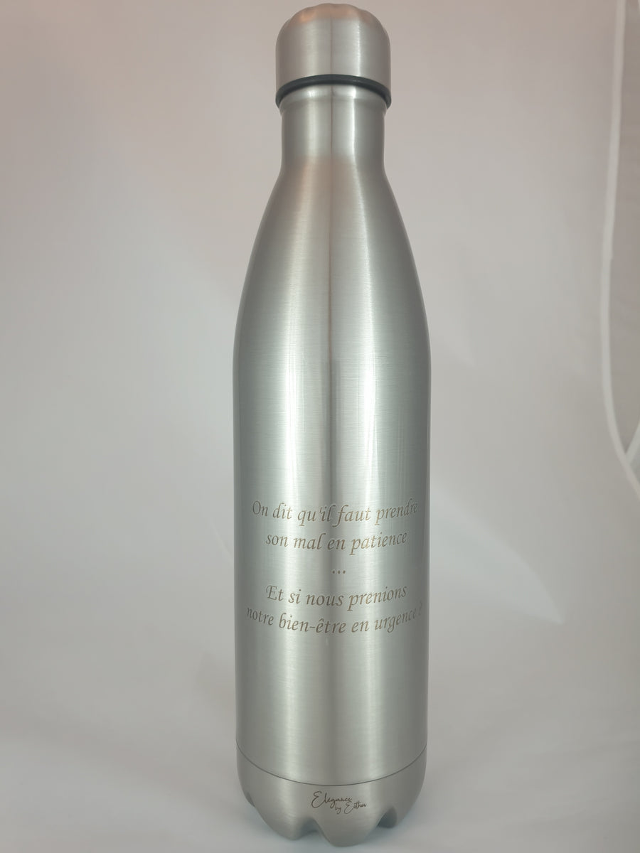 GOURDE THERMOS INOX 750 ml - Montre gousset – ELEGANCE BY ESTHER
